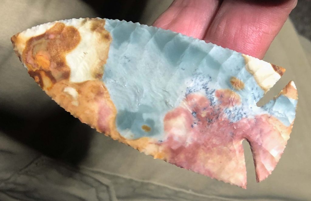 Authentic Flint Knapped Arrowheads and Spear Points