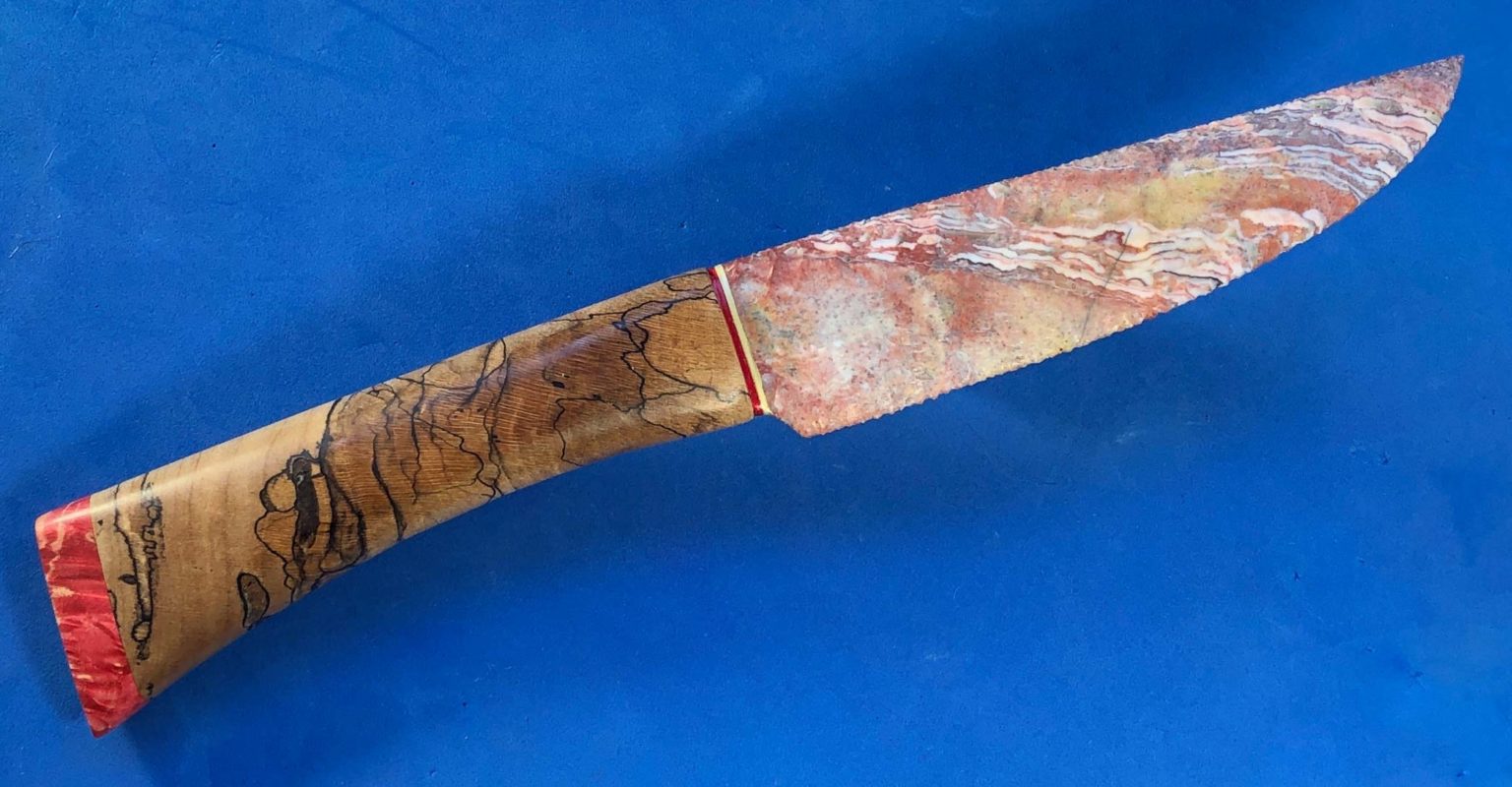 Flint Knapped Stone Knives | Agate | Jasper | Obsidian