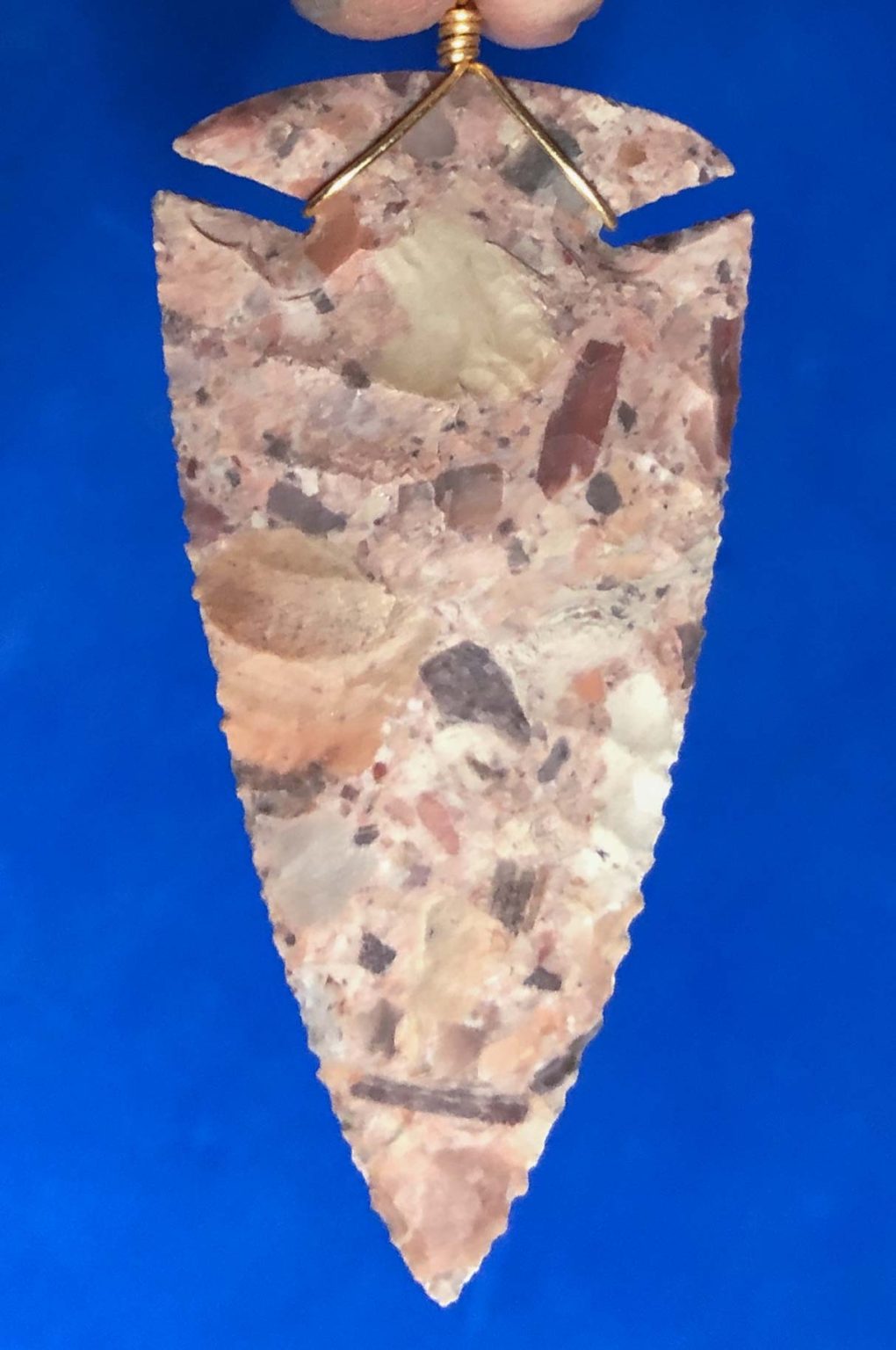 Flintknapped Stone Knives and Authentic Native American Jewelry