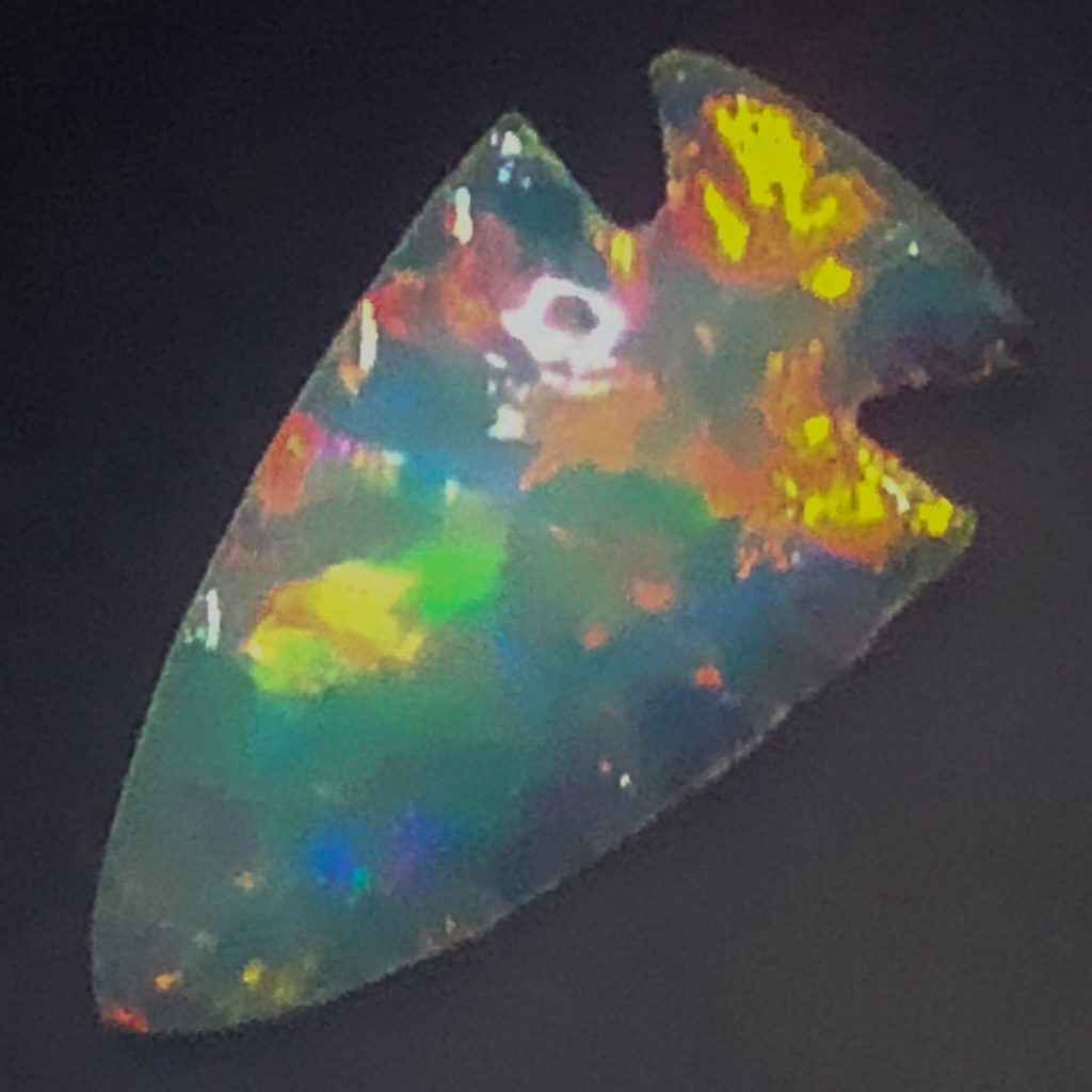 Authentic Native American Jewelry - Custum Opal Arrowhead Jewelry